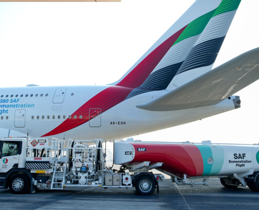 Combustible de Aviación Sostenible (SAF) Muestra Reducciones ...